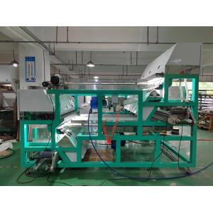 Quality Optical Two Layer Glass Sorting Machine For Mixed Colored Brown Blue Glass for sale
