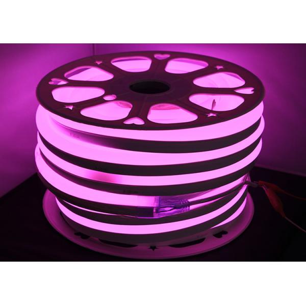 Quality Pink LED Neon Tube Light For Bathroom / Club Decorative UV Resistant for sale