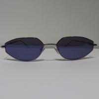 China Polygon 146mm Dark Blue Polarized Sunglasses PC AR Coating factory