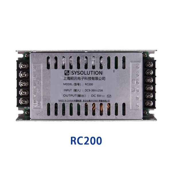 Quality Sysolution RC200 Series Power Supply DC 5V for LED Vehicle Screen for sale