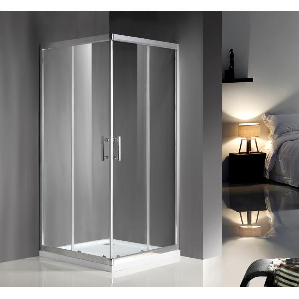 Quality 900X900X1900 5/6MM tempered glass Convenient Square Bathroom Shower Cubicles for sale