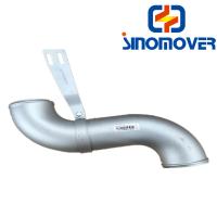 China WG9719530123 Sino Truck Spare Parts Intercooler Steel Outlet Pipe factory
