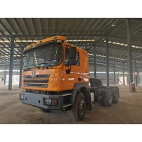 Quality Left Hand Driving 10 Tires Shacman Tractor Truck With 400L Aluminum Tanker for sale