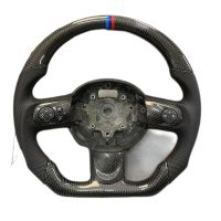 Quality Carbon Fiber Steering Wheel 44*44*25 Perfect Fit for BMW Mini Cooper R55/56/60 for sale