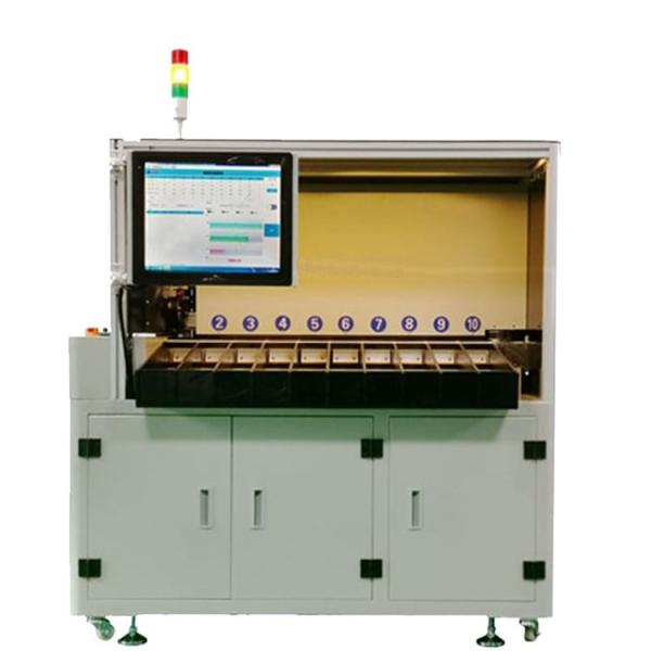 Quality Cylindrical Lithium Battery Equipment , 10 Channel Automatic Sorting Machine for sale