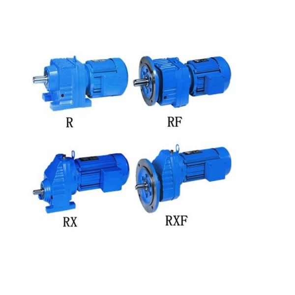 Quality Iron Casting coaxial Inline Helical Bevel Gear Unit Motor 14rpm-280rpm for sale
