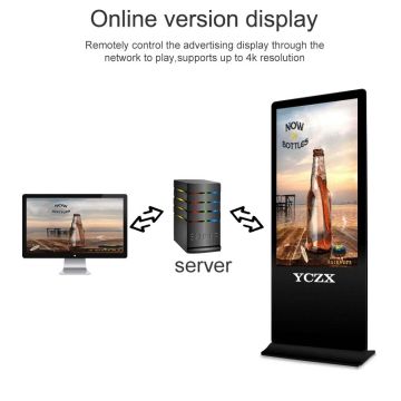 Quality Android Floor Standing Touch Screen Kiosk Ultra Thin For Shopping Mall for sale