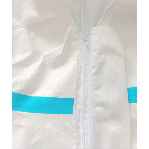 Quality Medical Disposable Coverall Suit 65gsm for sale
