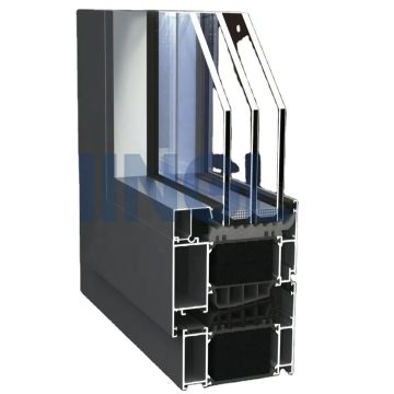 Quality Aluminum Tilt And Turn Window Customized Waterproof Open Outside for sale