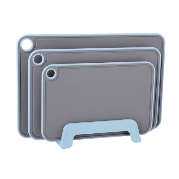 Quality Plastic Cutting Boards with Deep Juice Grooves Lava Orange Durable and for sale