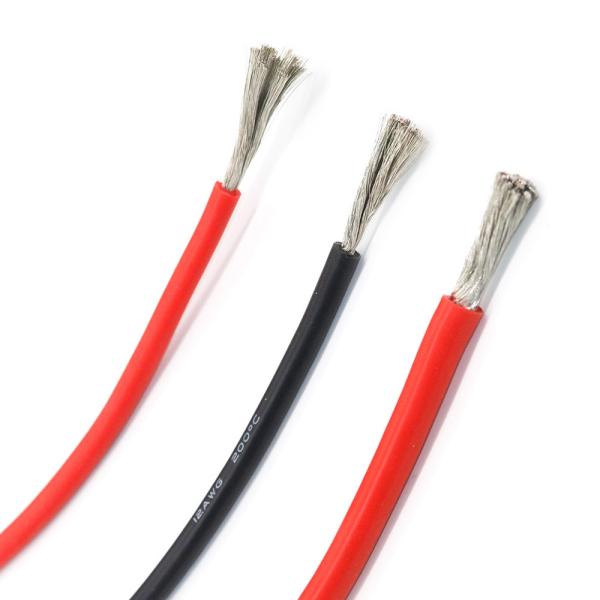 Quality Customizable -60- 180C High Temperature Silicone Rubber TC Wire with Stranded for sale