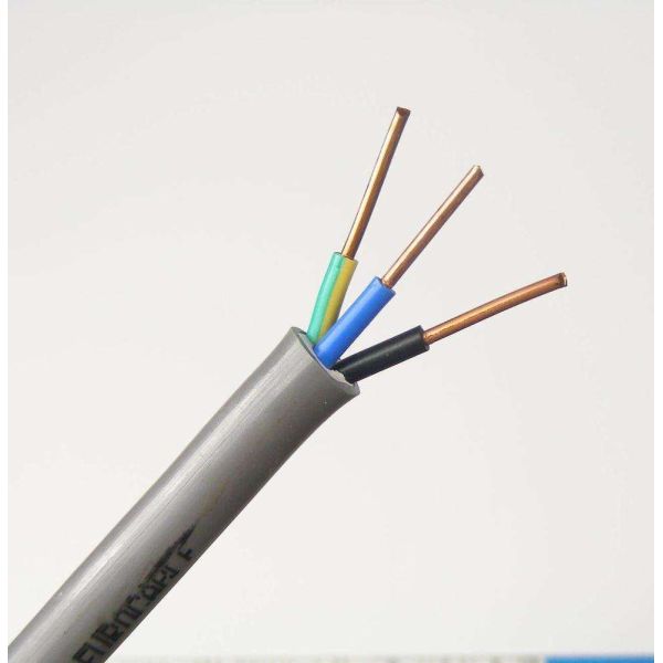 Quality 2.5mm PVC PE Insulated Copper Power Cable 3 Core 220V for sale