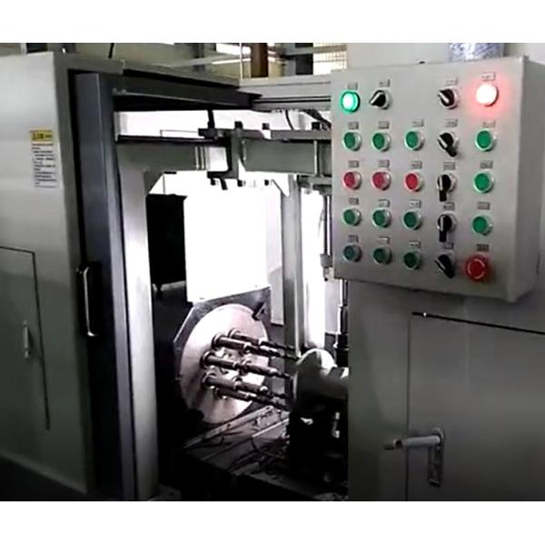 Quality 3 Sided Drill Press Tapping Machine For Gate Valves And Hydraulic Valves for sale