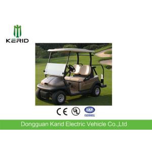Quality Battery Operated 2 Seater Small Electric Golf Carts 48V 4KW DC Motor for sale