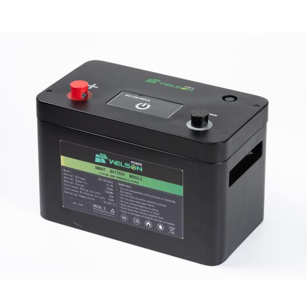 Quality Rack Mount 12V 100Ah RV Lifepo4 Battery Ev Rechargeable Solar for sale