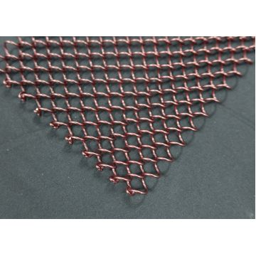 Quality 1.2mm Metal Mesh Drapery Decorative Wire Mesh Coil Drapery For Curtain for sale