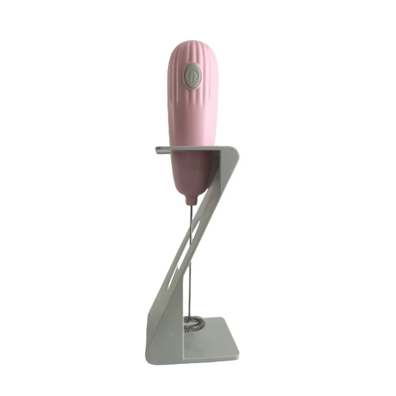 Coffee Mixer Blender Electric Milk Frother with Plastic Stand