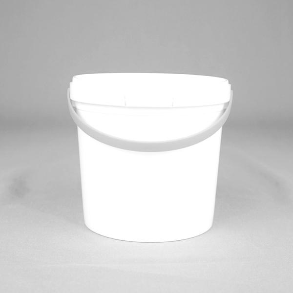 Quality 1L PP Greek Yogurt Bucket with Screw-On Lid for sale