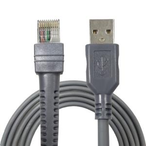 Quality CBA-U01-S10ZAR USB Scanner Cable For Qr Code Barcode Scanner for sale