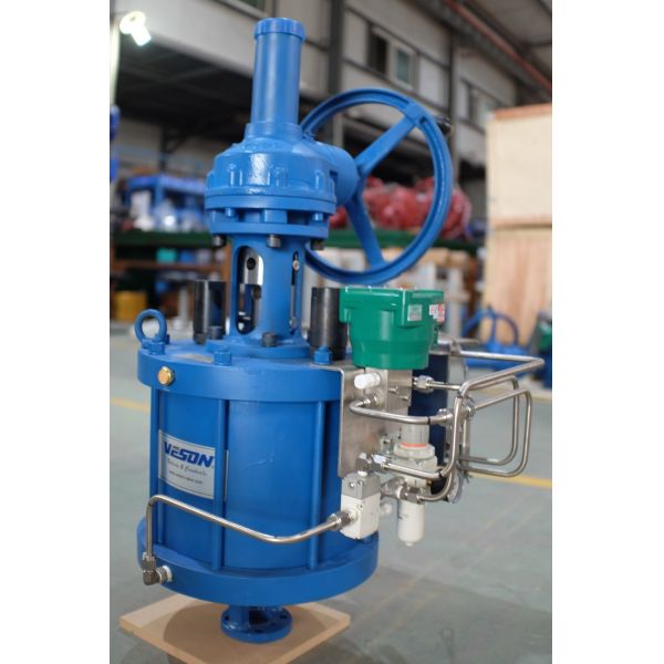 Quality Gate Valves Double Acting Air Linear Actuator Carbon Steel Closed Loop System for sale