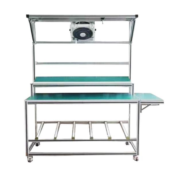 Quality The Third Generation Lean Pipe Workbench Aluminium Alloy Workbench for sale