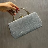 Quality Vintage Style Hasp Women Handbag adorned with Designer Highlight Sequins Leather for sale