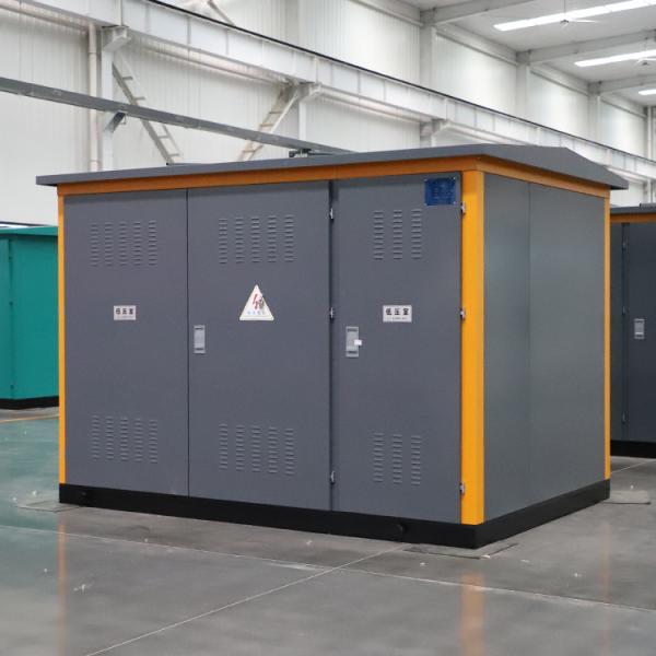 Quality 315kVA 400kVA 630kVA Three Phase Box Type Substation with Dyn11 / Yyn0 Vector for sale