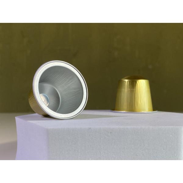 Quality 8ml Empty Capsules For Nespresso Coffee Machines With Cover for sale