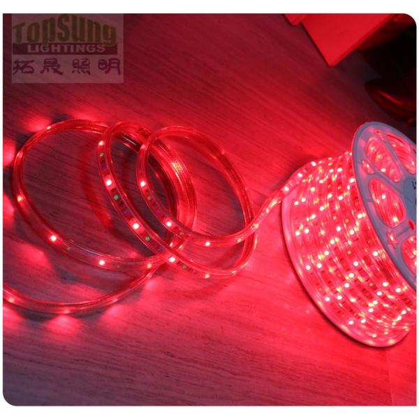 Quality Whole sale red flexible led strip 50m 220V 5050 smd strip 60LED/m led ribbon for sale