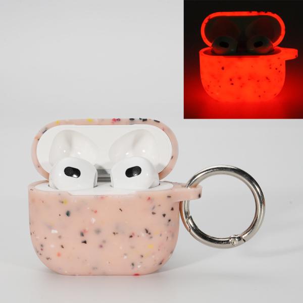 Quality Harmless Headphone Case Cover Luminous Silicone Case Airpods Pro for sale
