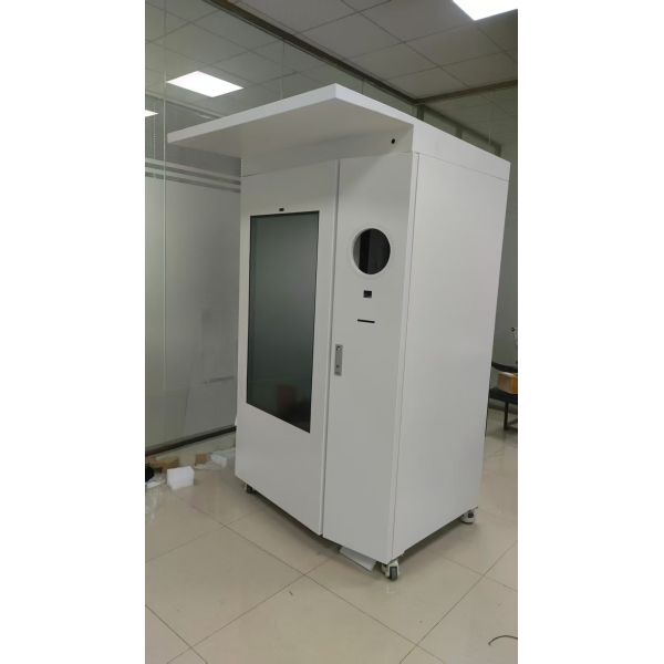 Quality Outdoor Tourism Spot 49inch Touch Screen Bottle and can RVM systems with for sale