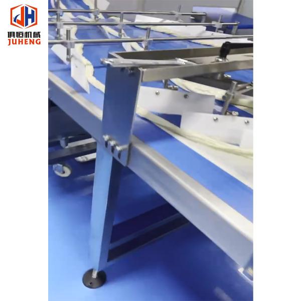 Quality Chinese Snack Shredded Lachha Paratha Making Machine Green Onion Automatic for sale