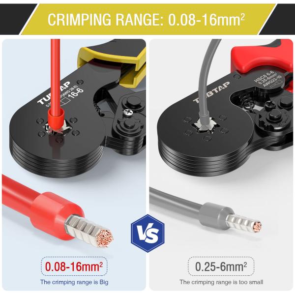 Quality Multicolor Durable Hex Crimping Tool , Portable Wire Rope Ferrule Crimper for sale