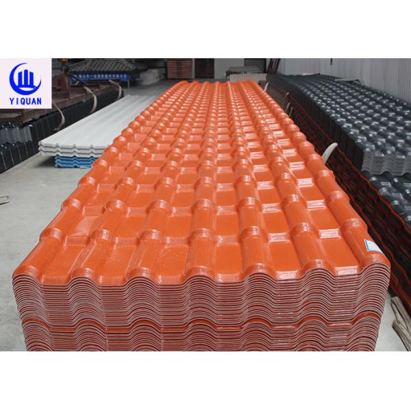 Quality 1050mm Asa Pvc Plastic Sheet For Residential Roof for sale