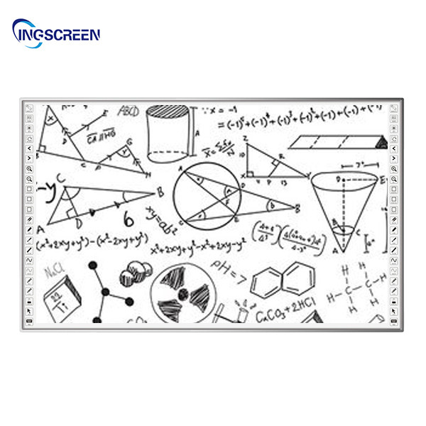 Quality 19kg Aluminum Alloy IR Interactive Whiteboard Electronic Whiteboard For for sale
