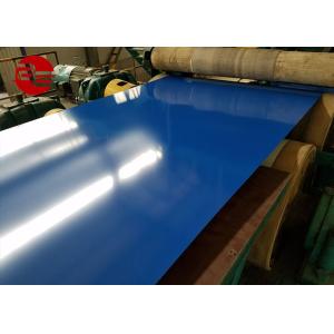 Quality Red / Green / Blue Colour Coated Galvanized Sheets With PPGL 0.12-2.0 mm for sale