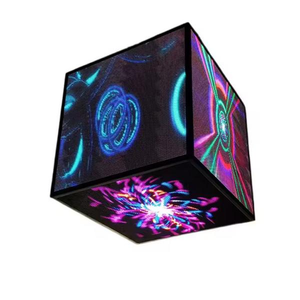 Quality P2.5 P3 P3.91 P4.81 LED Cube Logo Display Creative LED Display Screen for Indoor for sale