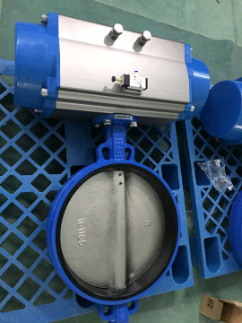 Quality Double Acting Pneumatic Actuator Control Butterfly Valve for sale