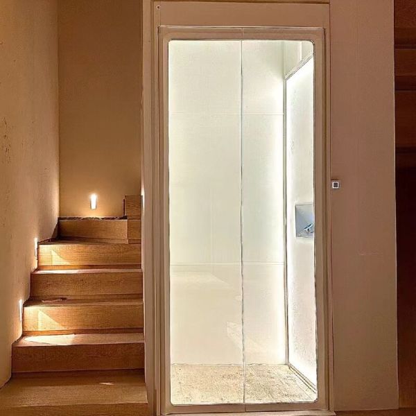 Quality Safe Sliding‑Door Pitless Home Elevator – (400–1000) kg Capacity & 0.6 m/s Speed for sale