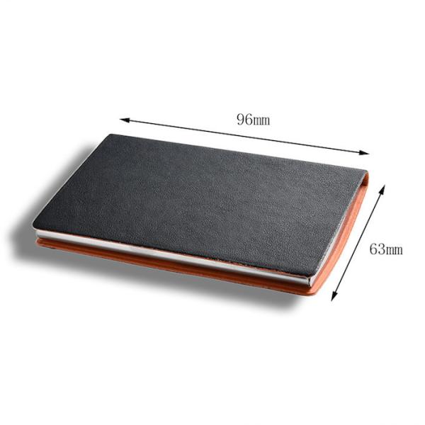 Quality Customized PU Laminated Aluminium Atm Card Holder Anode Oxidizing for sale