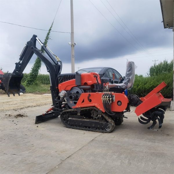 Quality Small Horsepower Crawler Tractor With Diesel Engine Durable And Productive Mini Farm Tractor Crawler for sale