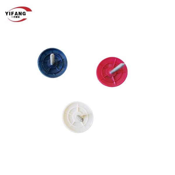 Quality Hot Electro Galvanized Plastic Cap Nails Heat Preservation Construction Fixings for sale