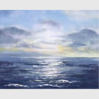 Quality Modern Wall Art Paintings , Seascape Oil Paintings Non - Toxic For House for sale