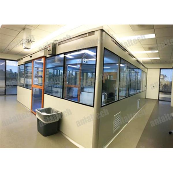 Quality FDA USDA Iso 8 Clean Room Modular Lab Factory Dust Free 7500m3/H for sale