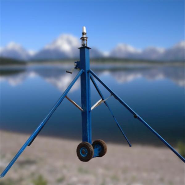 Quality Movable Lightweight 18ft 50 Foot Telescoping Antenna Mast for sale