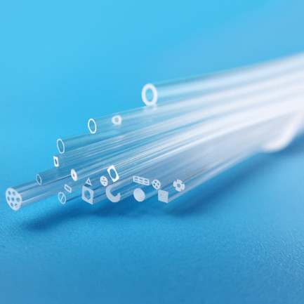 Quality Quartz Capillary Tube Custom Hexagonal Shaped For Optical Fiber Sensor for sale
