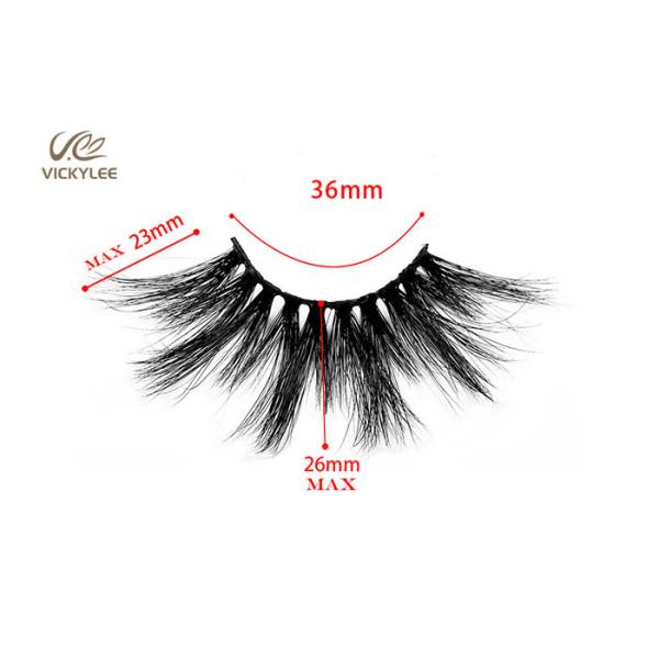 Quality Long Wispy 23MM 6D Volume Lashes For Daily Makeup for sale