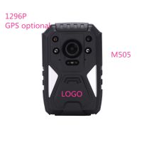 Quality 1296P Battery Powered GPS Wearable Video Camera 32GB 64GB 128GB for sale