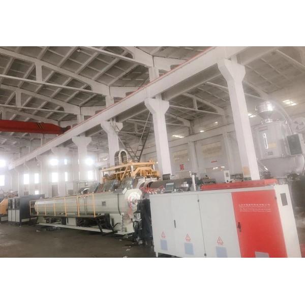 Quality Extrusion Molds 0L/D PLC HDPE Pipe Extrusion Line for sale