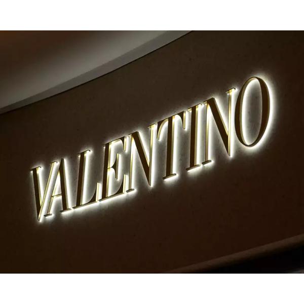 Quality Customized Acrylic Logo New LED Light Box Creative Luminous Character 3D LED for sale